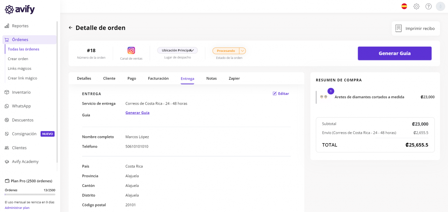 Aprende a generar guías automáticas utilizando Avify - Avify