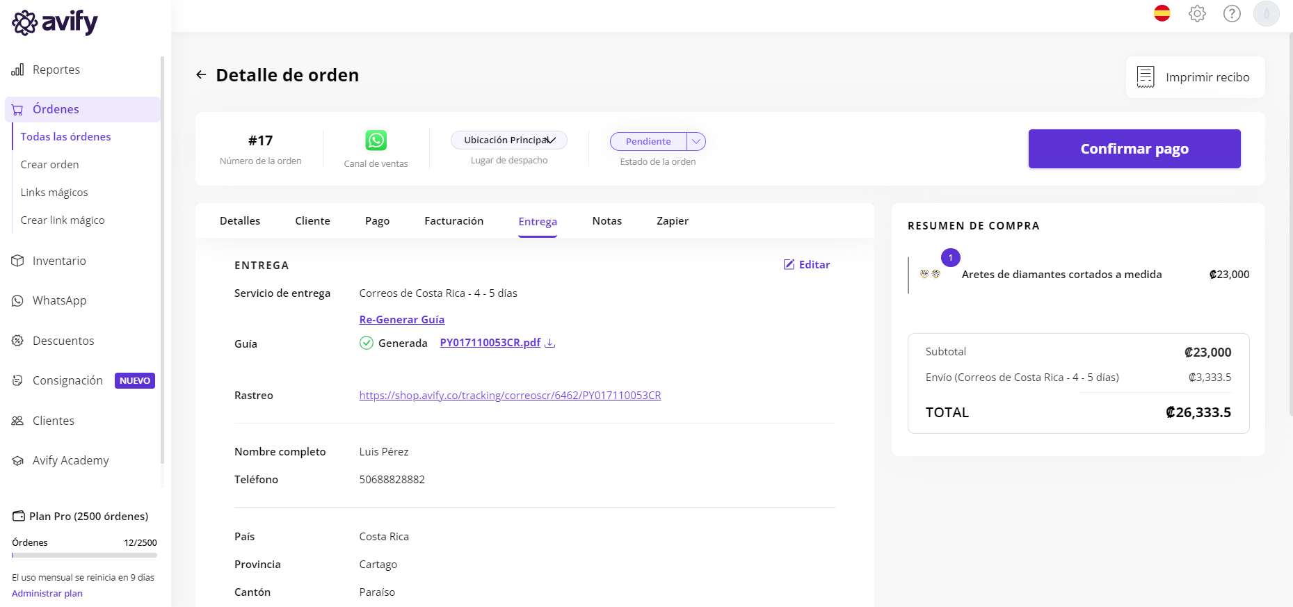 Aprende a generar guías automáticas utilizando Avify - Avify